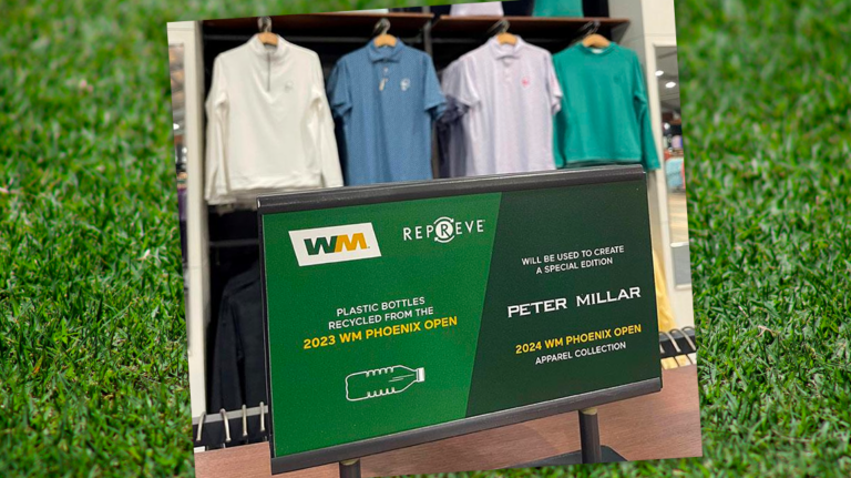 How Recycled Water Bottles at the WM Phoenix Open Will Become Next Year ...